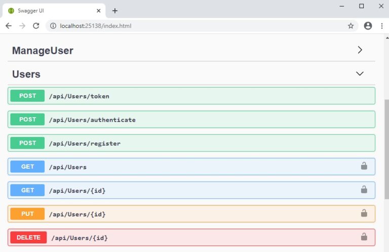 How to Secure a Swagger Web API with JWT Authorization – andrewhalil.com
