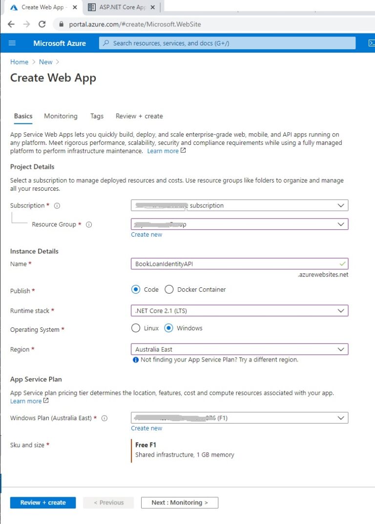 How To Configure A Secure Net Core Web Api In An Azure App Service