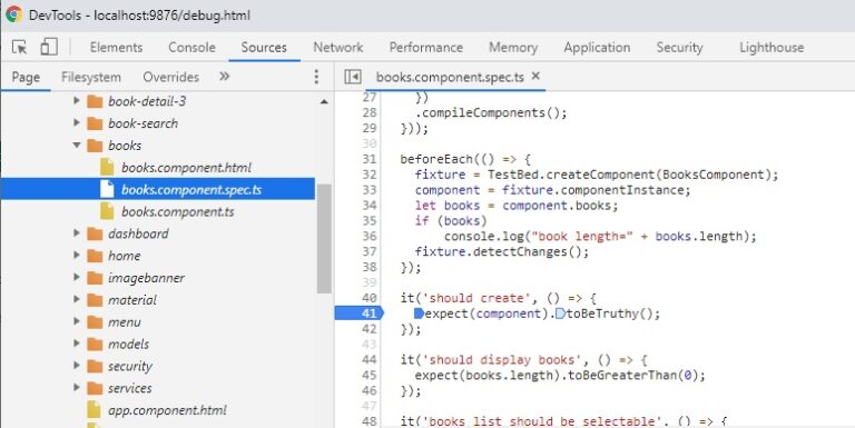 How to Debug Angular Unit Tests with the Karma Test Runner ...