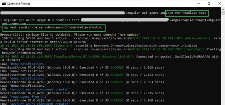 Headless Testing in an Angular Application – andrewhalil.com