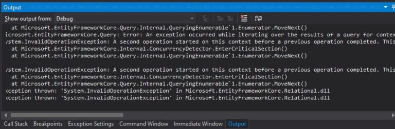 How To Concurrently Run Sql Transactions With Entity Framework Core