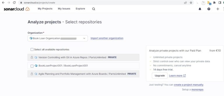 How to Integrate SonarCloud with Azure DevOps Services – andrewhalil.com