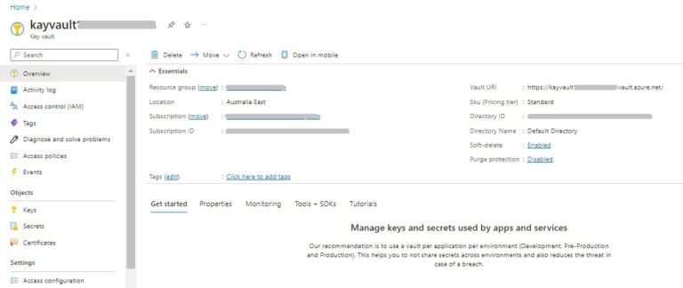 How to Secure Secrets with the Azure Key Vault – andrewhalil.com